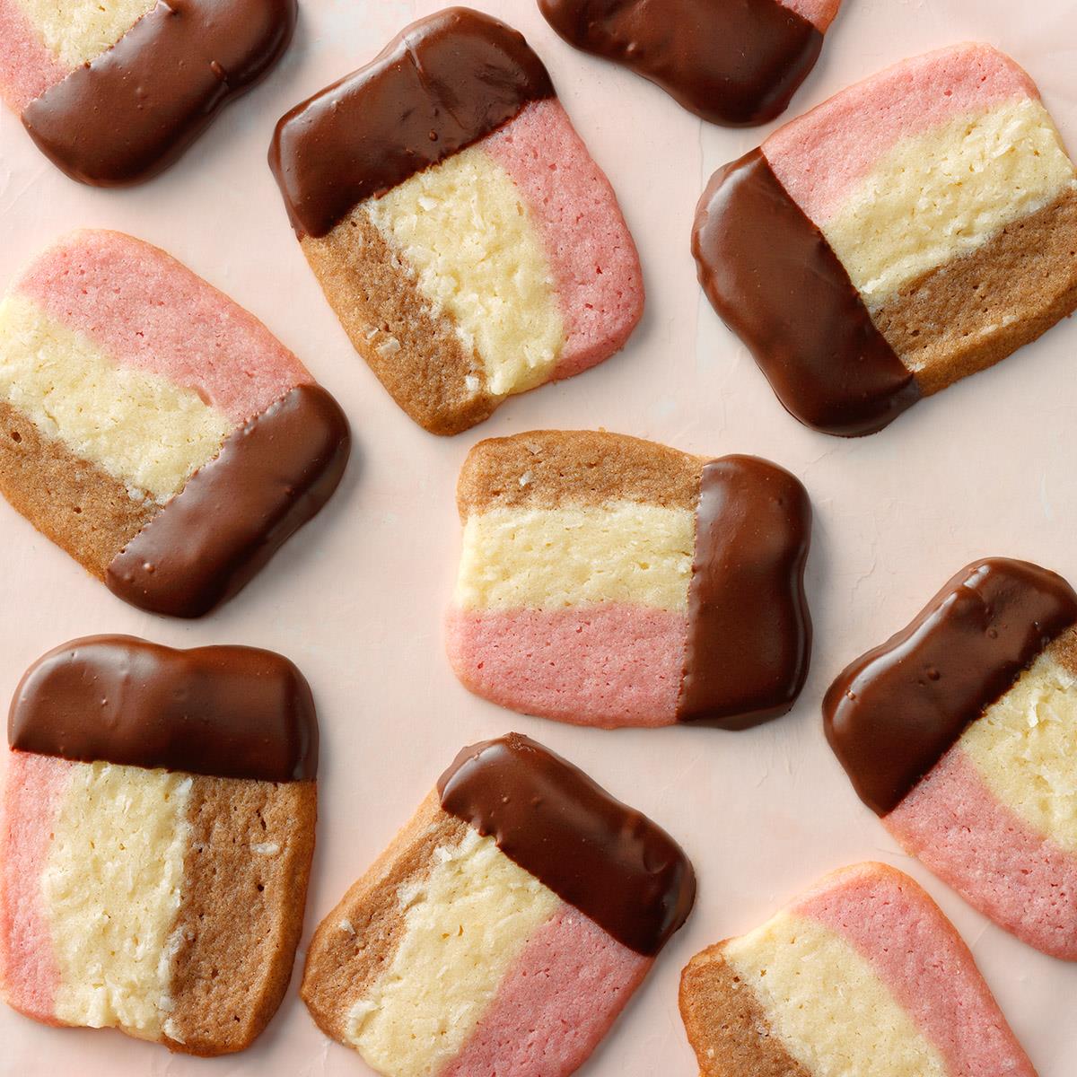 Chocolate Coconut Neapolitans Recipe Taste Of Home