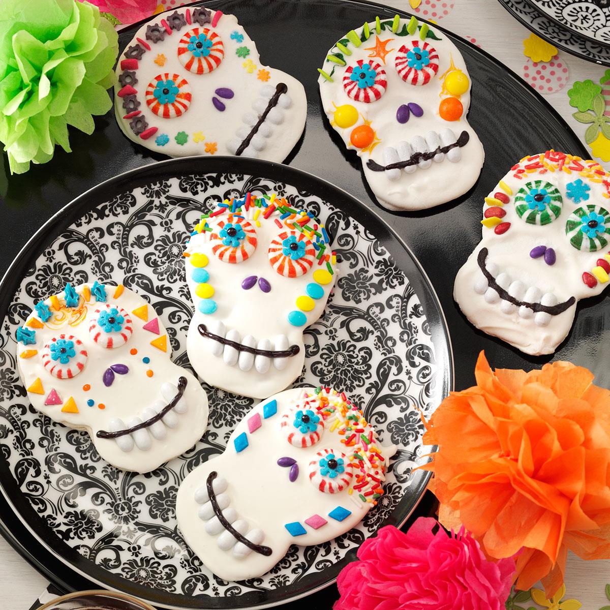 Day Of The Dead Cookies Recipe Taste Of Home