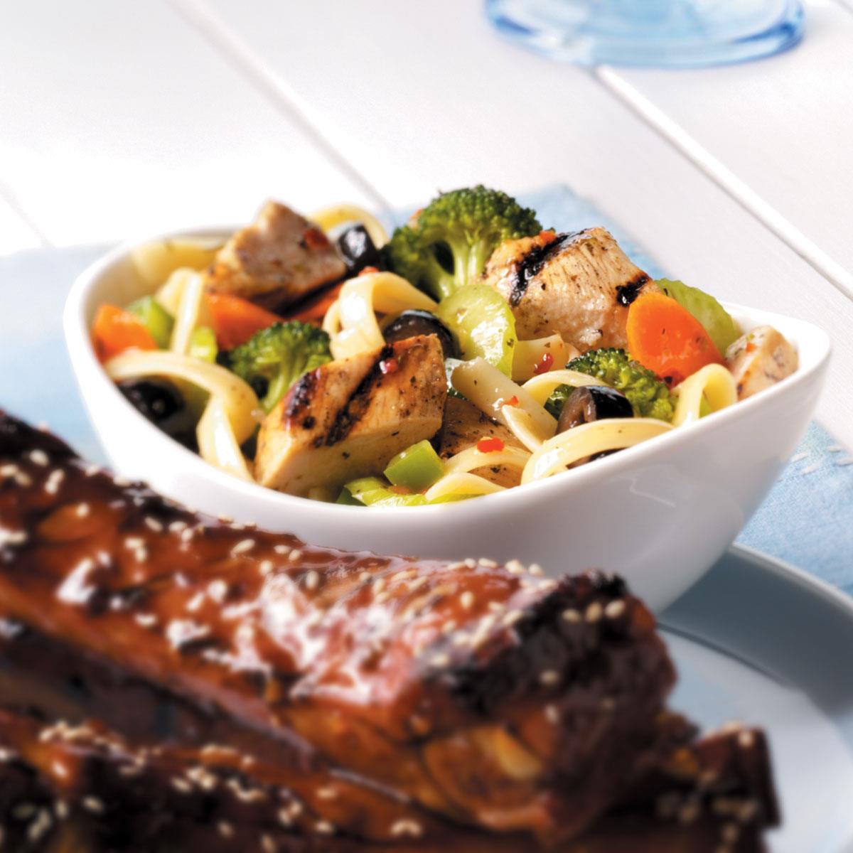 Grilled Chicken Pasta Salad Recipe Taste Of Home