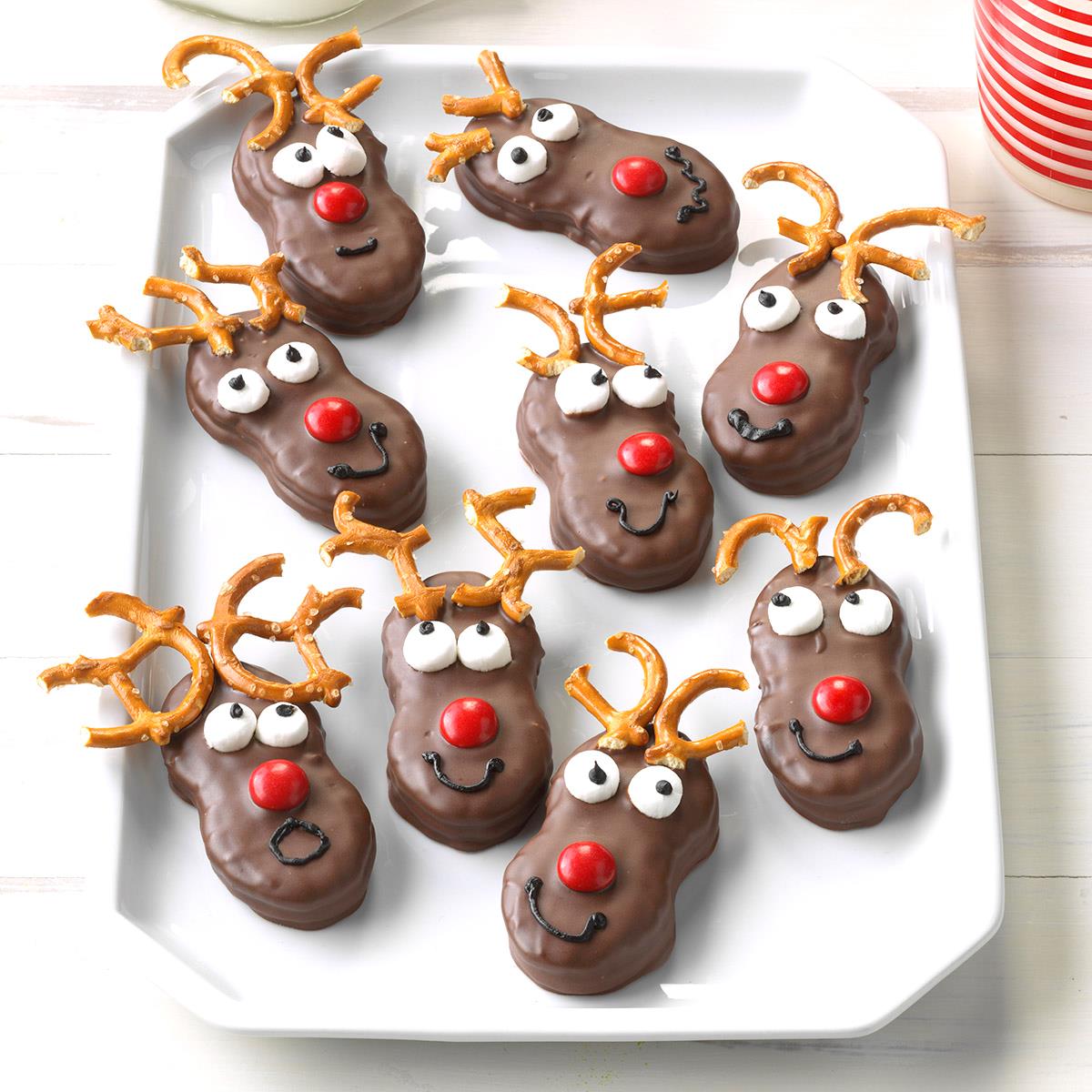 Holiday Reindeer Cookies Recipe Taste Of Home