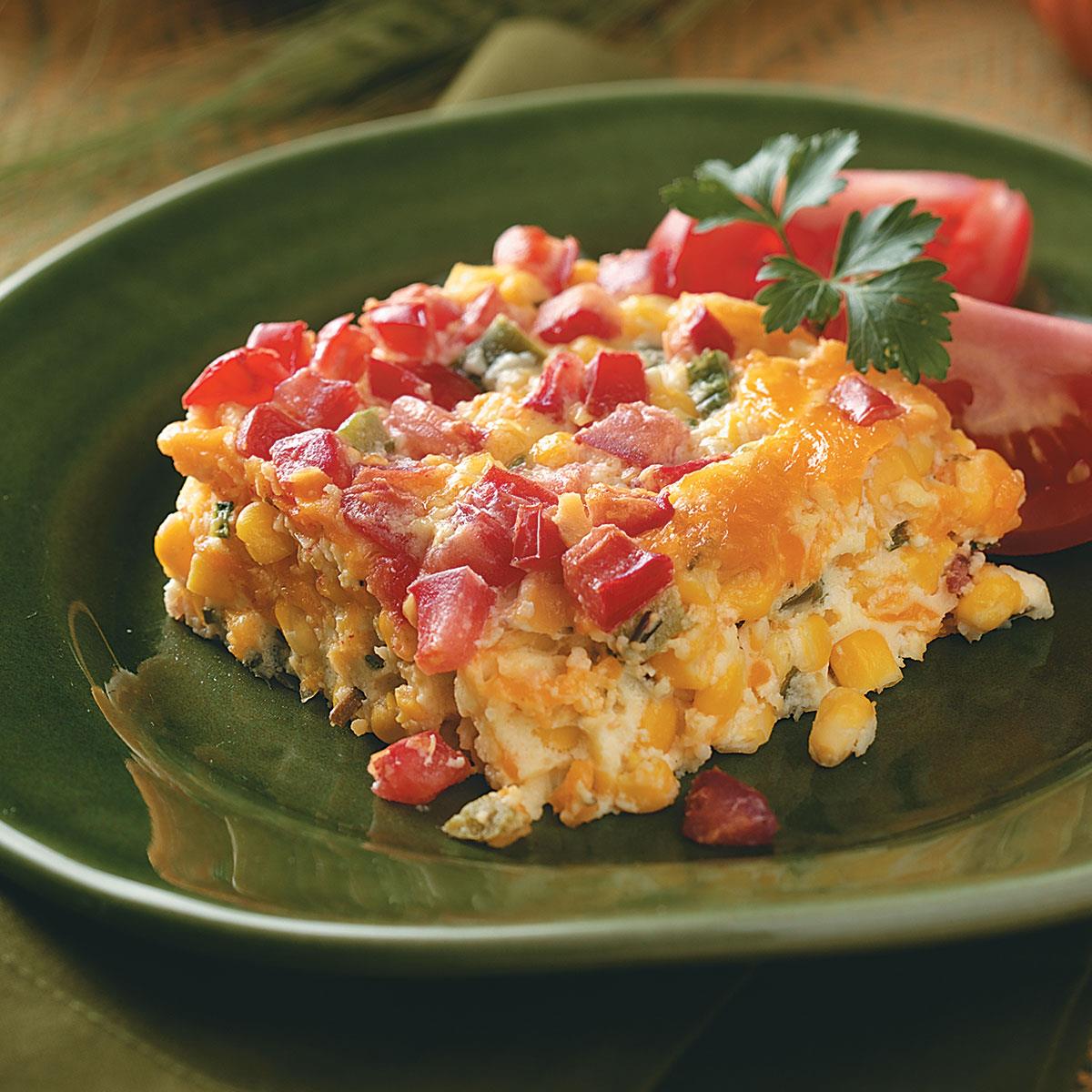 Hoosier Corn Casserole Recipe Taste Of Home hoosier-corn-casserole-recipe-taste-of-home