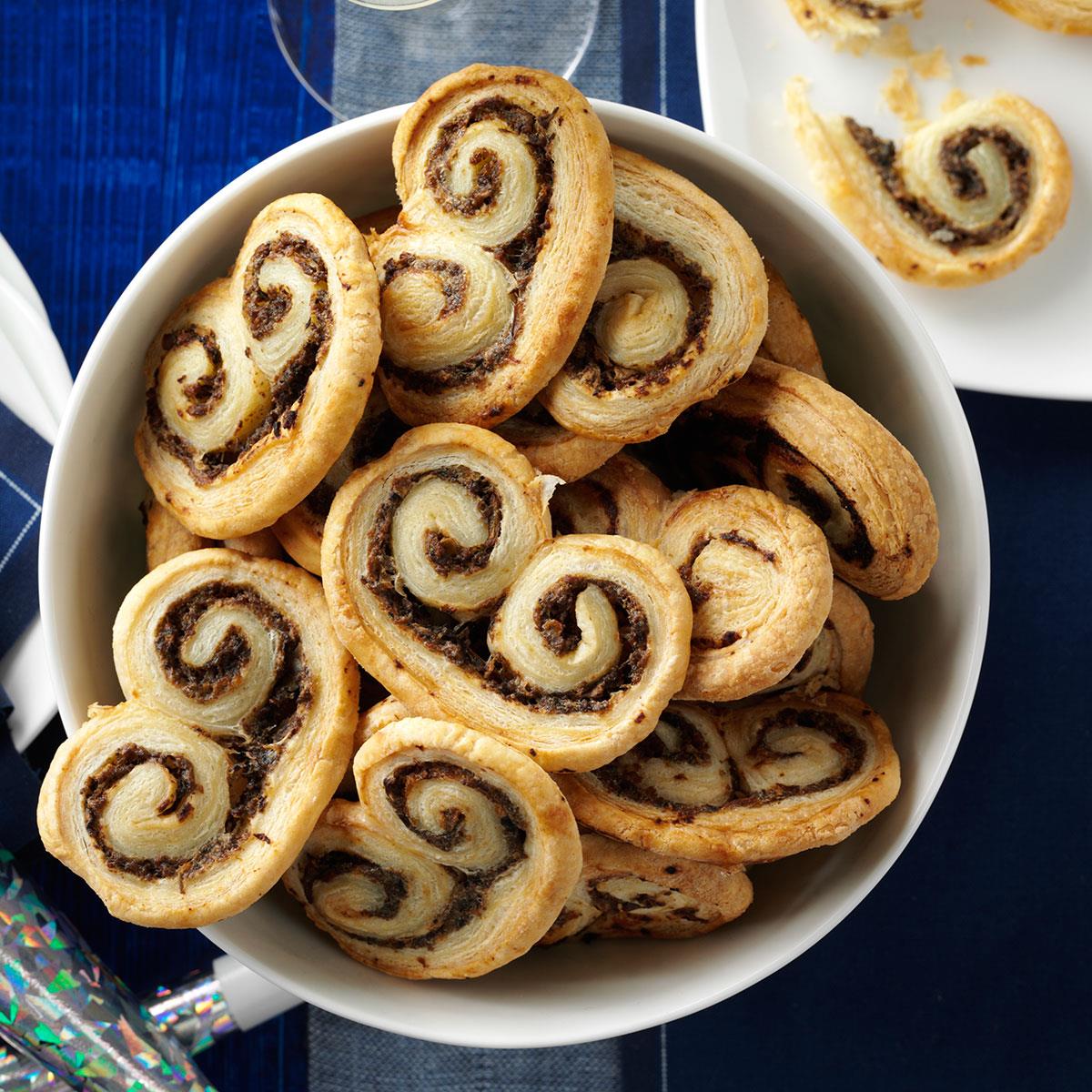 Mushroom Palmiers Recipe | Taste of Home