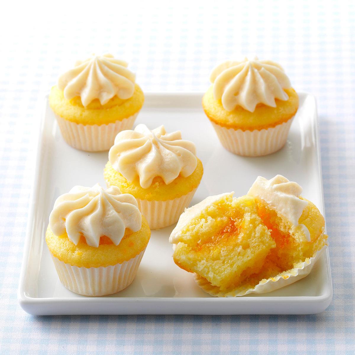 Orange Dream Mini Cupcakes Recipe | Taste of Home