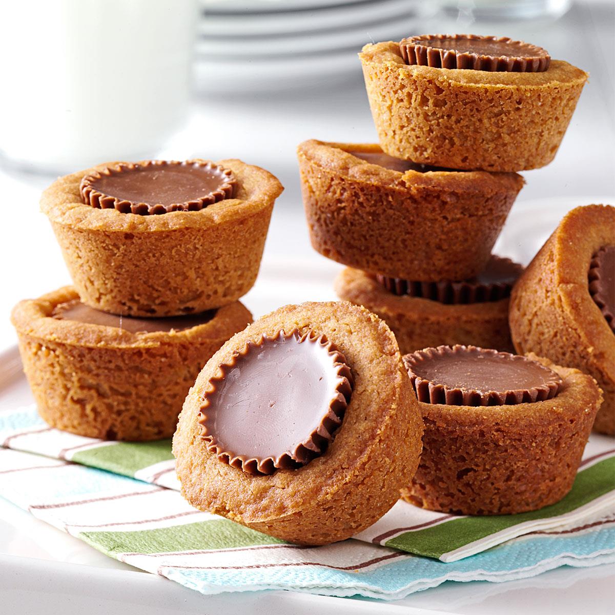 Peanut Butter Cookie Cups Recipe Taste Of Home
