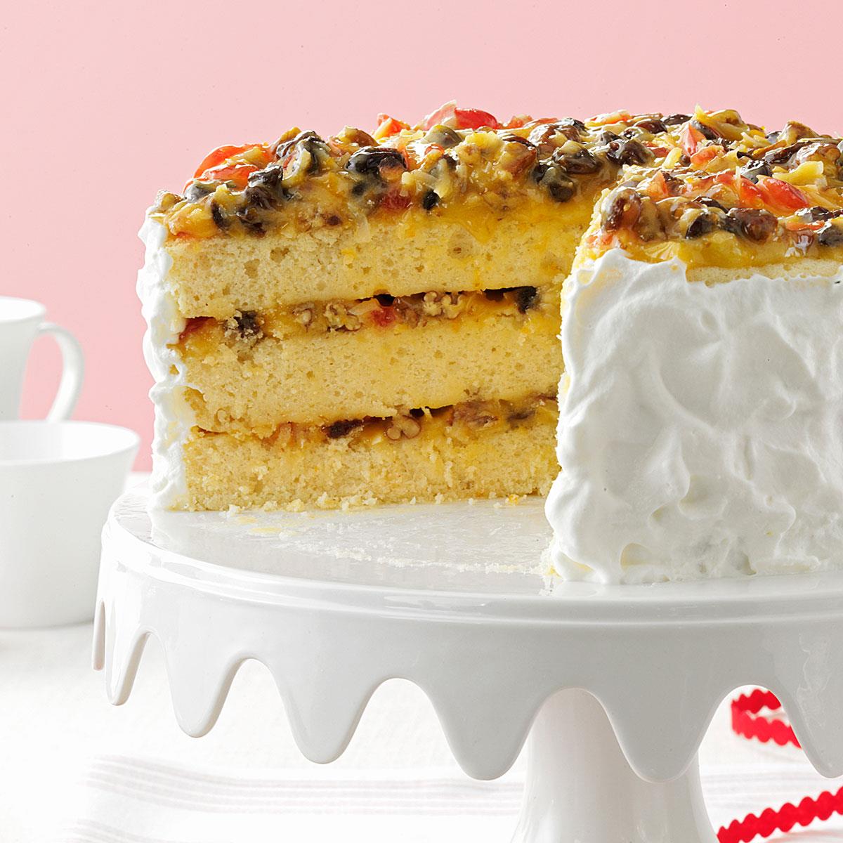 Southern Lane Cake Recipe | Taste of Home