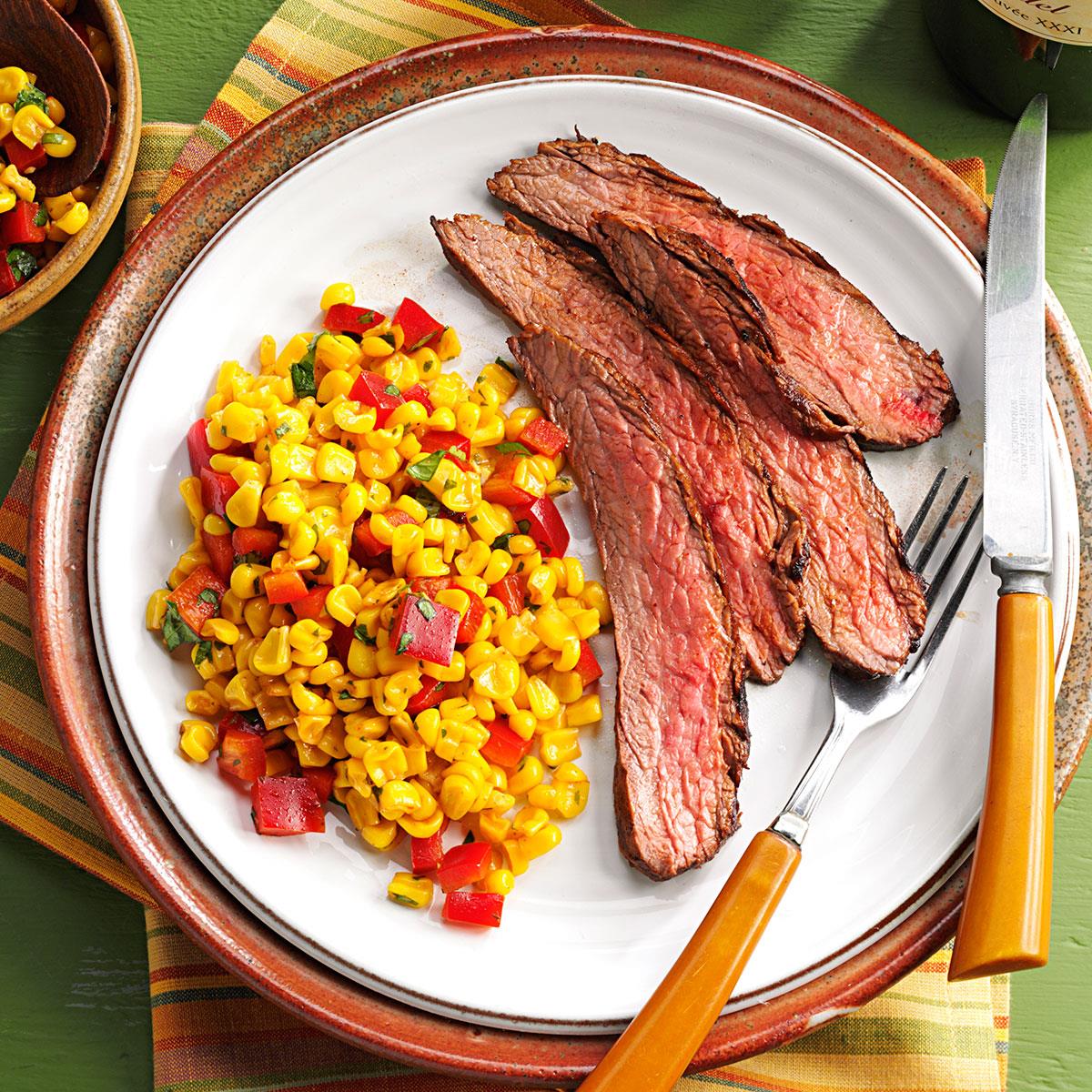 Southwest Flank Steak Recipe Southwest Flank Steak Salad On The