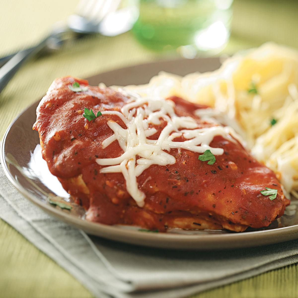 Zesty Chicken Marinara Recipe | Taste of Home