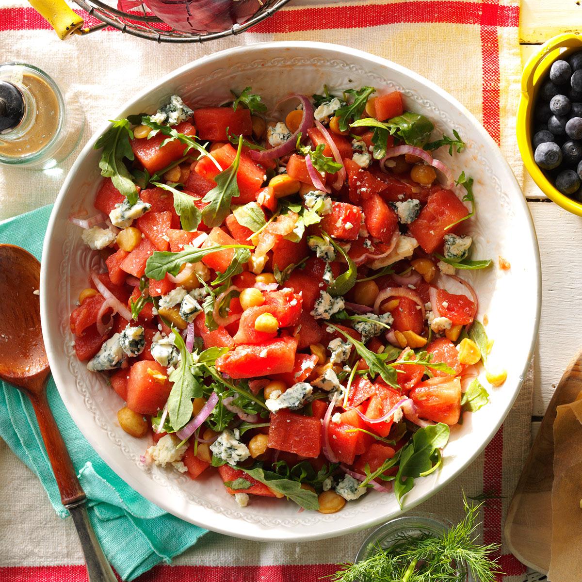 Juicy Watermelon Salad Recipe | Taste of Home