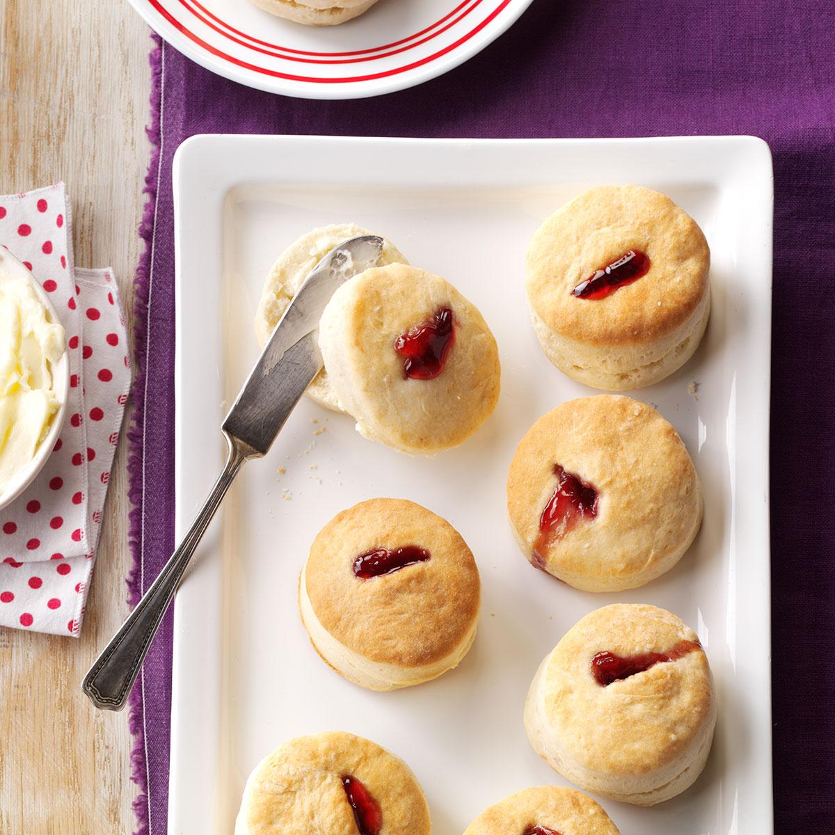 Jam Biscuits Recipe | Taste of Home