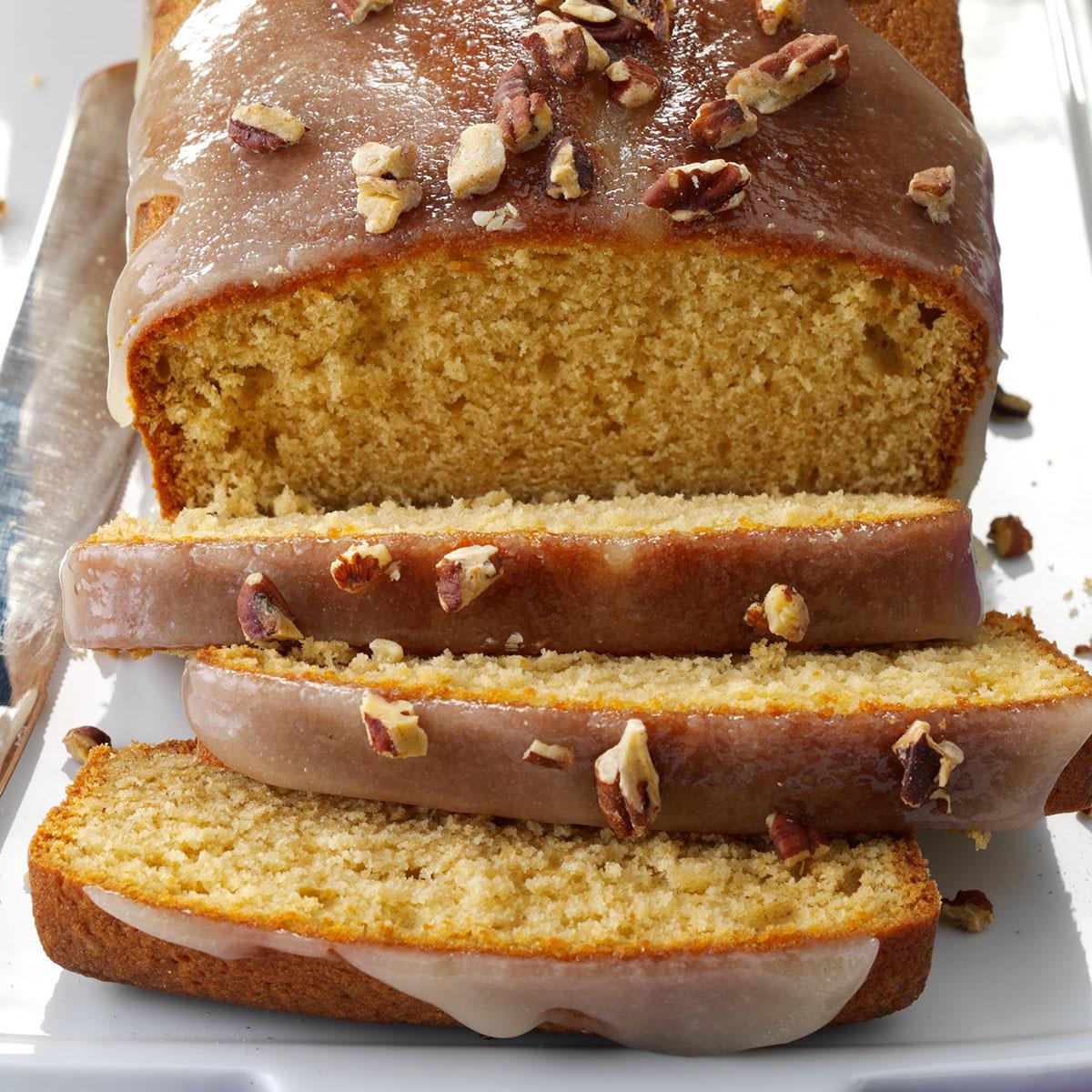 Glazed Spiced Rum Pound Cakes Recipe | Taste of Home