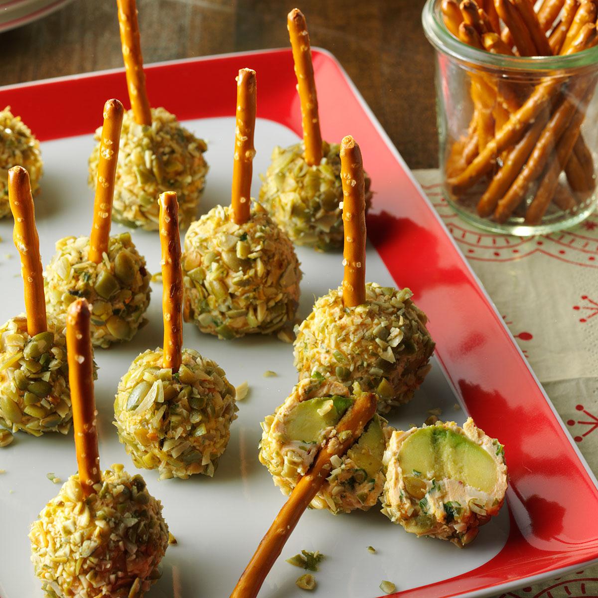 Avocado Goat Cheese Truffles Recipe | Taste of Home