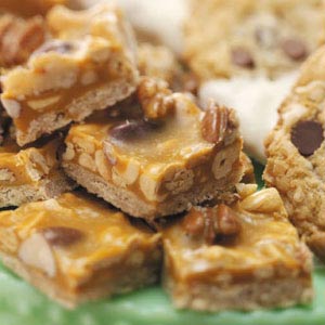 Mixed Nut Bars Recipe | Taste of Home